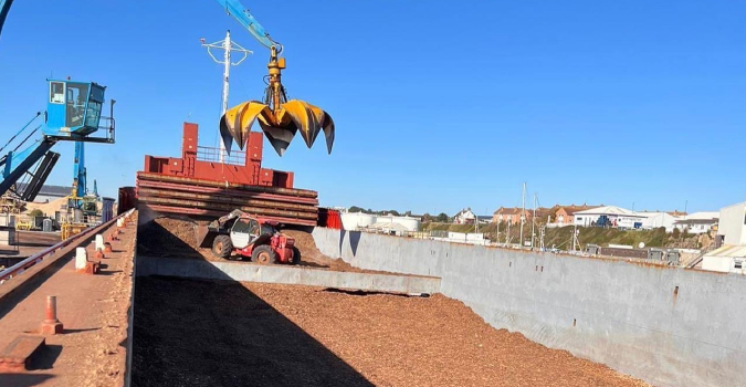 3rd Vessel of biomass from Shoreham Port - Sylvagen